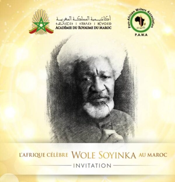 Wole Soyinka honoré au Maroc pour ses 90 ans | Le live du livre Media Group
